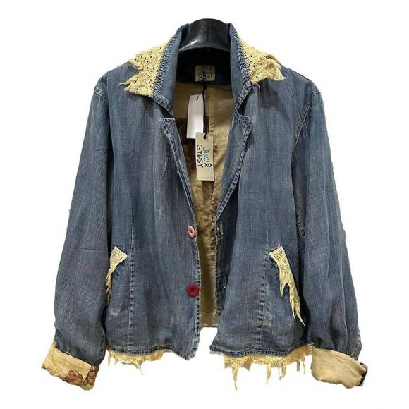 Jaded Gypsy | Jackets & Coats | New Jaded Gypsy Harmony Jacket In Denim ...